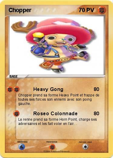 Pokémon Chopper 16 16 - Heavy Gong - Ma carte Pokémon