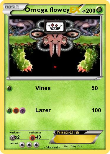 Pokémon Omega flowey 262 262 - Vines - My Pokemon Card