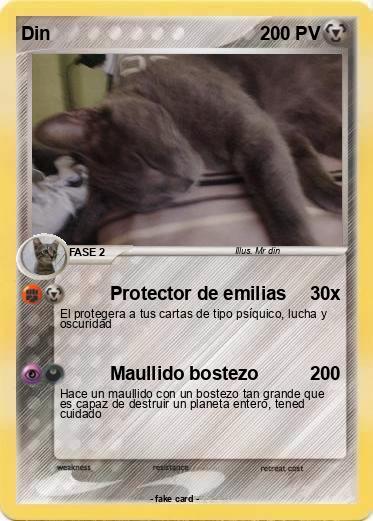 Pokémon Din 461 461 - Protector de emilias - Mi carta pokémon