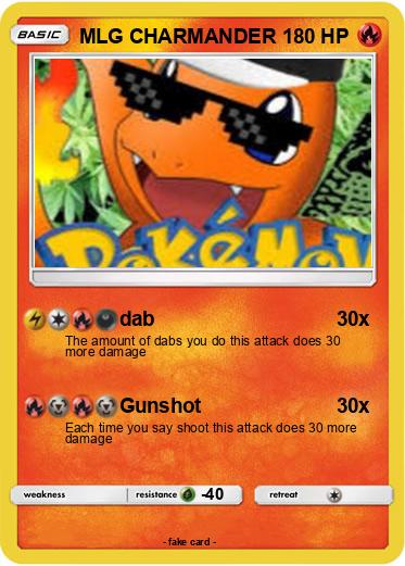 Pokémon MLG CHARMANDER 42 42 - dab - My Pokemon Card