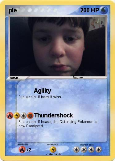 Pokémon pie 293 293 - Agility - My Pokemon Card