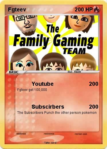 Pokémon Fgteev 11 11 - Youtube - My Pokemon Card
