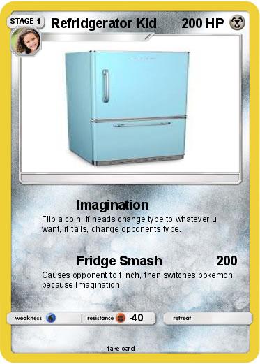 Pokémon Refridgerator Kid - Imagination - My Pokemon Card