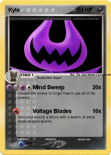 Pokémon Kyle 488 488 - Mind Sweep - My Pokemon Card