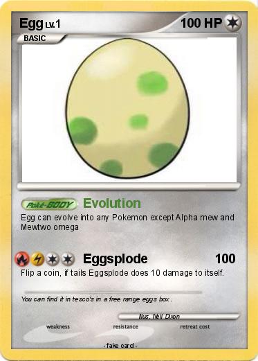 Pokémon Egg 324 324 - Evolution - My Pokemon Card