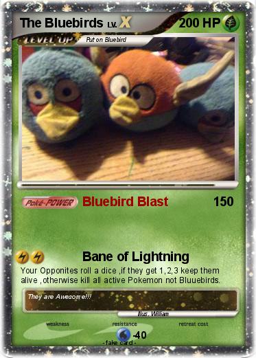Pokémon The Bluebirds - Bluebird Blast - My Pokemon Card