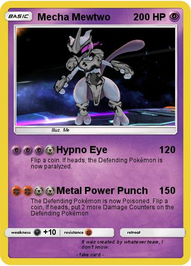 Pokémon Mecha Mewtwo 59 59 - Hypno Eye - My Pokemon Card