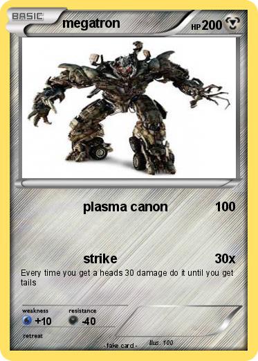 Pokémon megatron 411 411 - plasma canon - My Pokemon Card