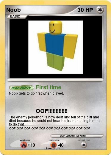 Pokémon Noob 985 985 - First time - My Pokemon Card
