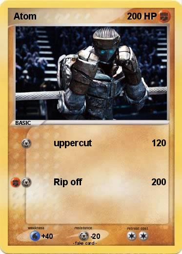 Pokémon Atom 178 178 - uppercut - My Pokemon Card