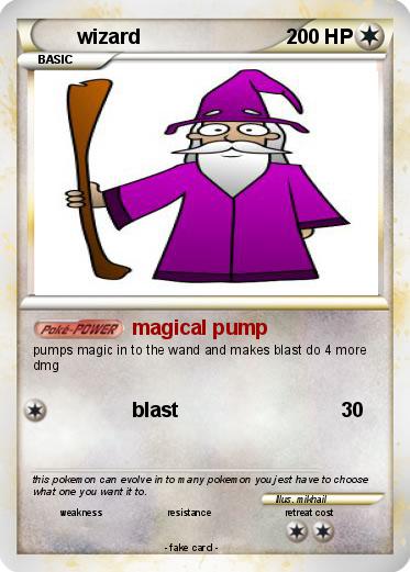Pokémon wizard 345 345 - magical pump - My Pokemon Card