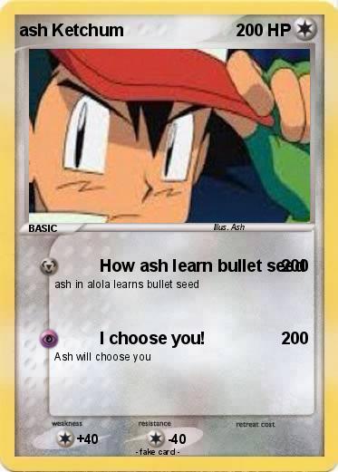 Pokémon ash Ketchum 399 399 - How ash learn bullet seed - My Pokemon Card