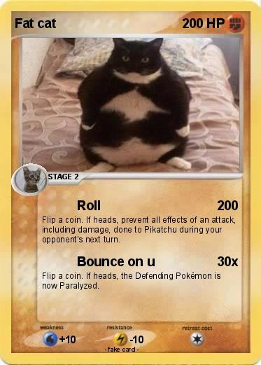 Pokémon Fat cat 419 419 - Roll - My Pokemon Card