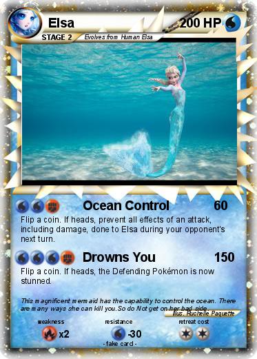 Pokémon Elsa 792 792 - Ocean Control - My Pokemon Card