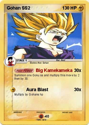 Pokémon Gohan SS2 3 3 - Big Kamekameka - My Pokemon Card