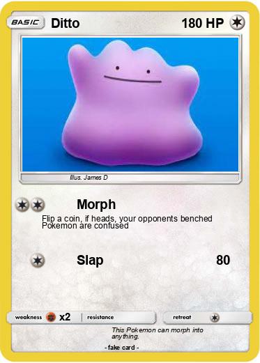Pokémon Ditto 964 964 - Morph - My Pokemon Card