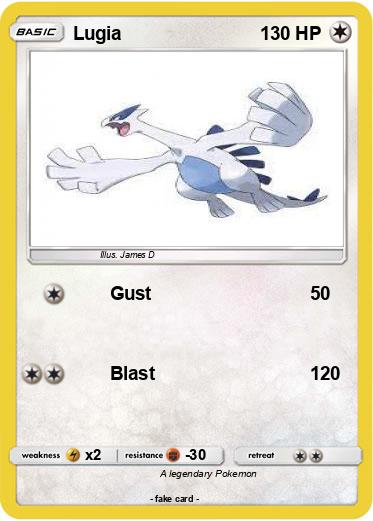 Pokémon Lugia 8558 8558 - Gust - My Pokemon Card
