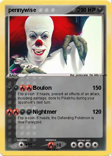 Pokémon pennywise 54 54 - Boulon - My Pokemon Card