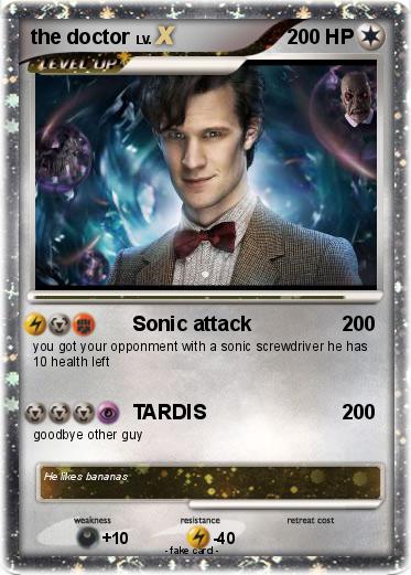 Pokémon the doctor 433 433 - Sonic attack - My Pokemon Card