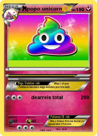 Pokémon popo unicorn - dearreis total - My Pokemon Card