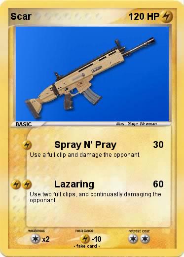Pokémon Scar 200 200 - Spray N' Pray - My Pokemon Card