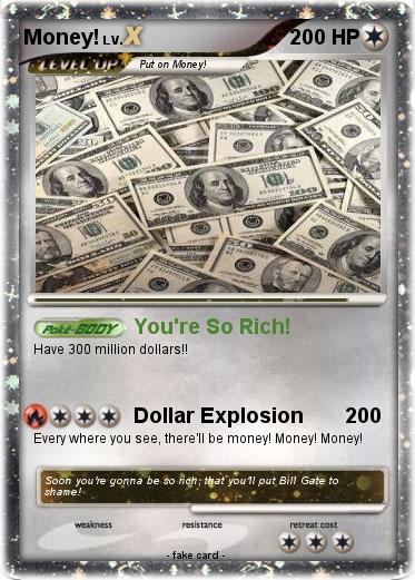 Pokémon Money 431 431 - You're So Rich! - My Pokemon Card