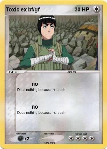 Pokémon Toxic ex bf gf - no - My Pokemon Card