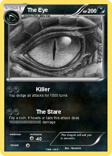 Pokémon The Eye 71 71 - Killer - My Pokemon Card