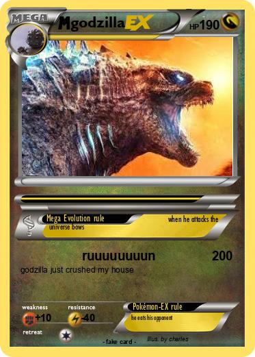 Pokémon godzilla 4331 4331 - ruuuuuuuun - My Pokemon Card