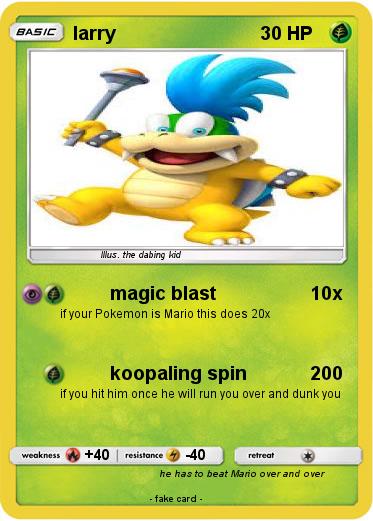 Pokémon larry 473 473 - magic blast - My Pokemon Card