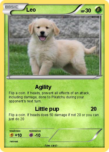 Pokémon Leo 1215 1215 - Agility - My Pokemon Card