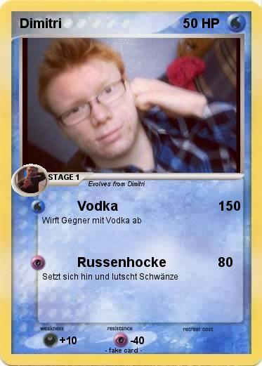 Pokémon Dimitri 134 134 - Vodka - My Pokemon Card