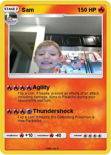 Pokémon Sam 1510 1510 - Agility - My Pokemon Card