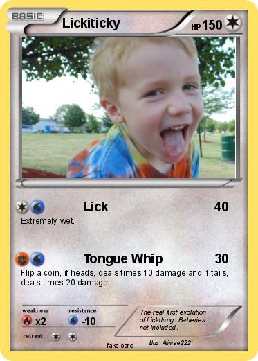 Pokémon Lickiticky - Lick - My Pokemon Card