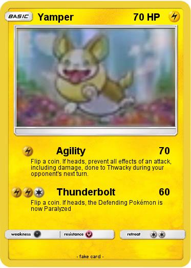 Pokémon Yamper 11 11 - Agility - My Pokemon Card