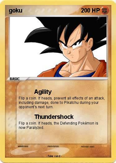 Pokémon goku 8039 8039 - Agility - My Pokemon Card