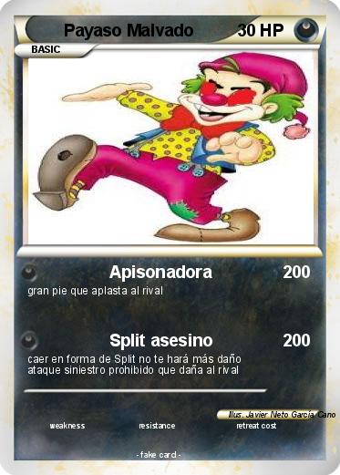 Pokémon Payaso Malvado - Apisonadora - My Pokemon Card