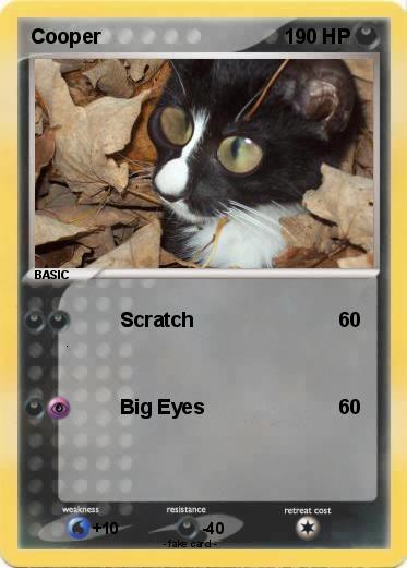 Pokémon Cooper 47 47 - Scratch - My Pokemon Card