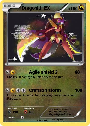 Pokémon Dragonith EX - Agile shield 2 - My Pokemon Card