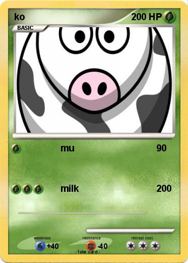 Pokémon 1 51817 51817 - mu - My Pokemon Card