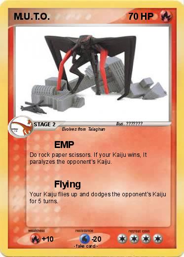 Pokémon M U T O - EMP - My Pokemon Card