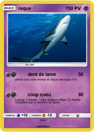 Pokémon reque 2 2 - dent de lame - Ma carte Pokémon