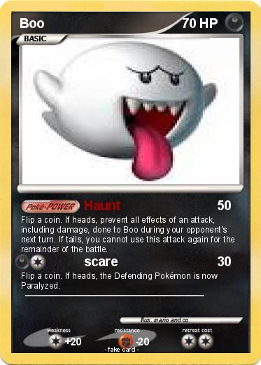 Pokémon Boo 1433 1433 - Haunt - My Pokemon Card