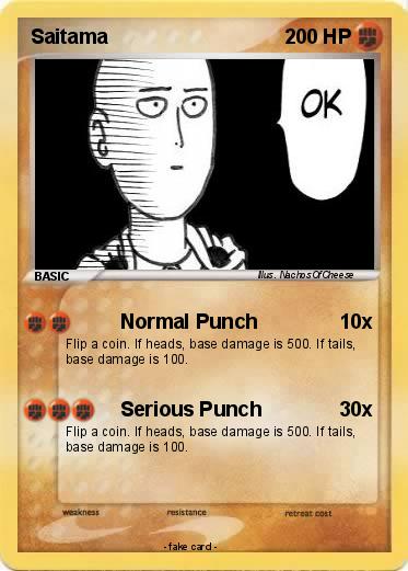 Pokémon Saitama 14 14 - Normal Punch - My Pokemon Card