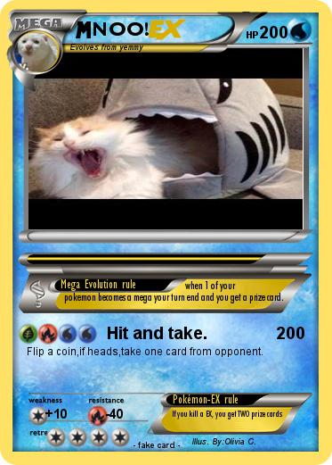 Pokémon NOO 23 23 - Hit and take. - My Pokemon Card