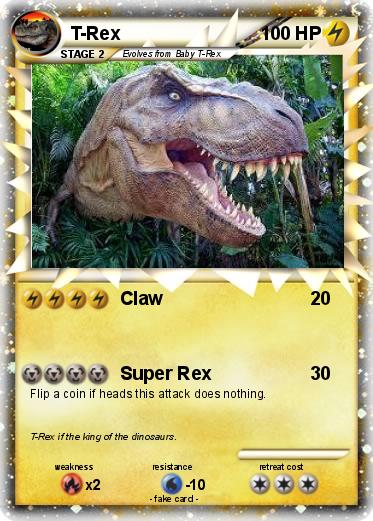 Pokémon T Rex 435 435 - Claw - My Pokemon Card