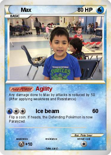 Pokémon Max 1597 1597 - Agility - My Pokemon Card