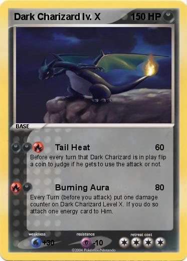 Pokémon Dark Charizard lv X - Tail Heat - My Pokemon Card