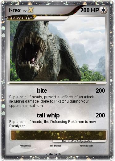 Pokémon t rex 588 588 - bite - My Pokemon Card