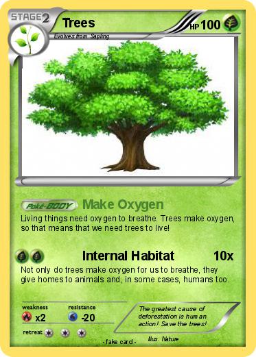 Pokémon Trees 19 19 - Make Oxygen - My Pokemon Card